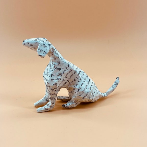 Paper Mache Dog - Etsy