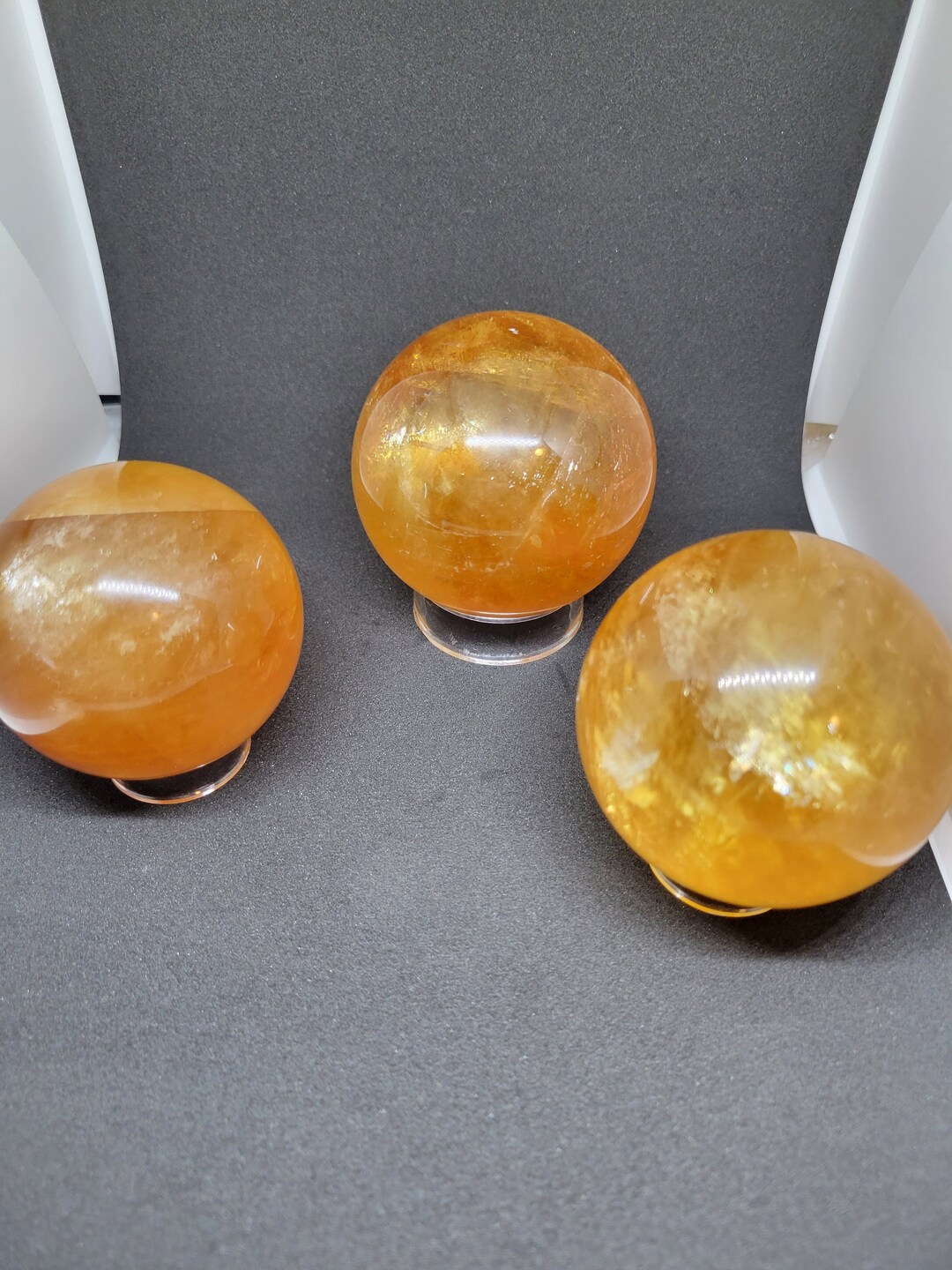Honey Calcite Spheres (high-quality) - Etsy