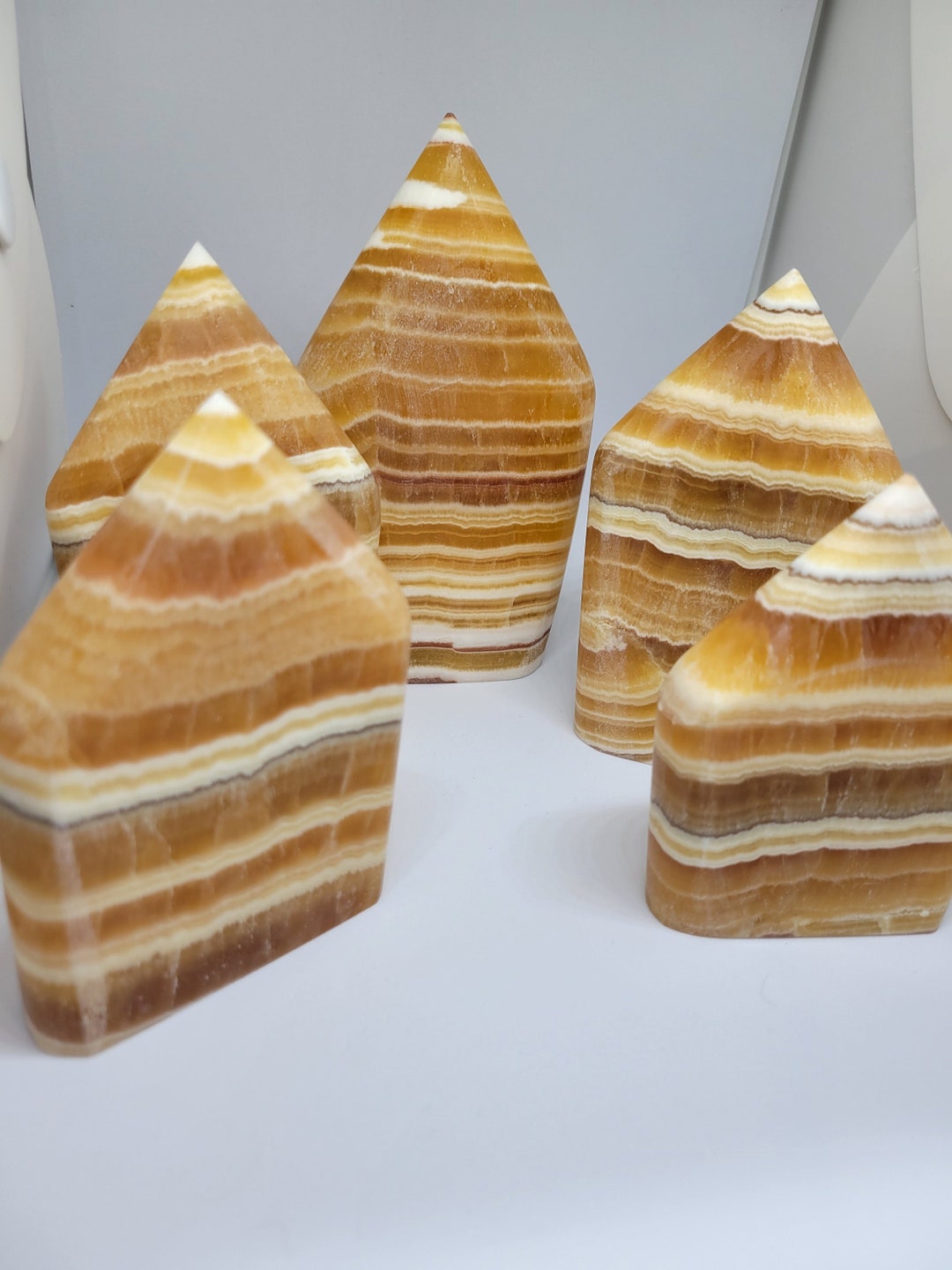 Orange Calcite Towers - Etsy
