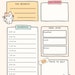 Printable Planner. Fillable Planner. Cute Pastel Cat Planner Bundle ...