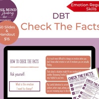 Opposite Action DBT Skill Handouts - Etsy