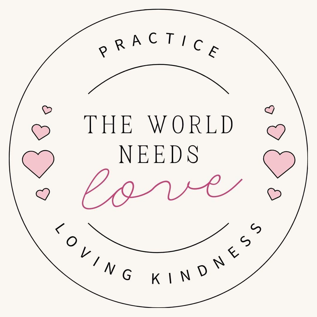 Digital Sticker for Reminder to Practice "loving Kindness". - Etsy