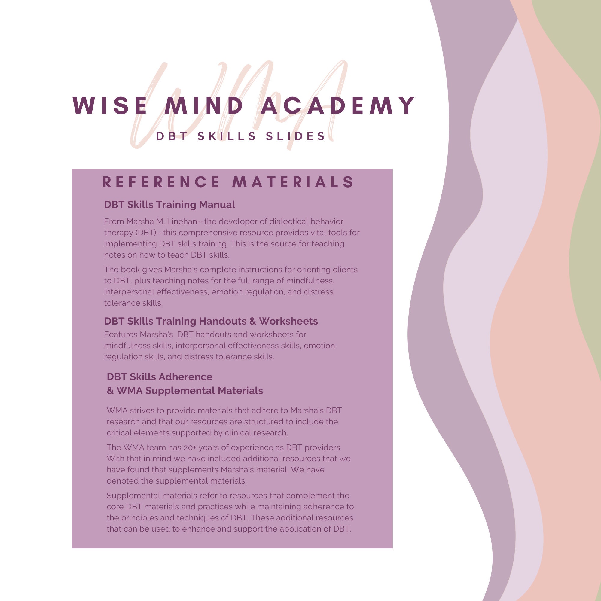 Radical Acceptance DBT Skills - Etsy