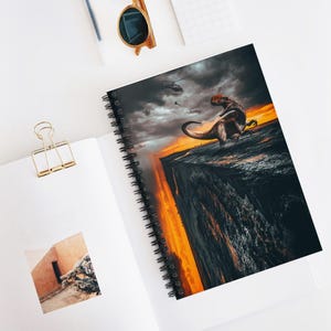 Spiral Notebook Ruled Line - Etsy