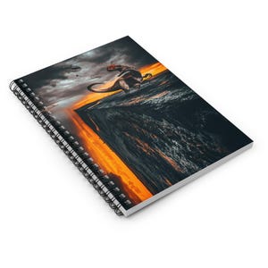 Spiral Notebook Ruled Line - Etsy
