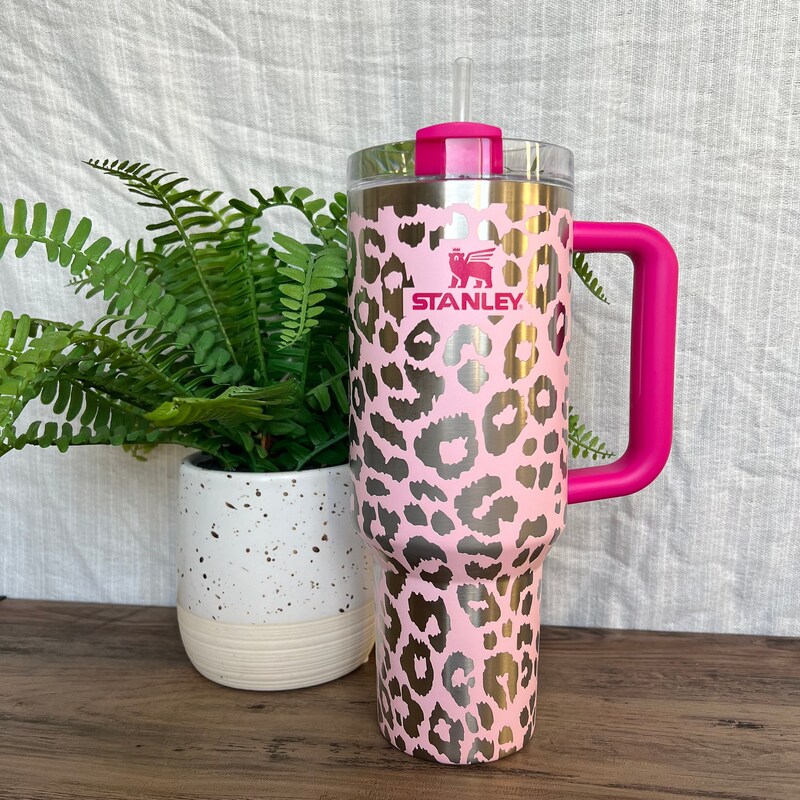Leopard Print Stanley Cup - Etsy