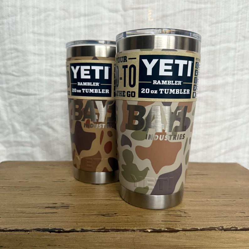 YETI 20oz Rambler | Custom | Business | Party | Gift | Laser | Engraved ...