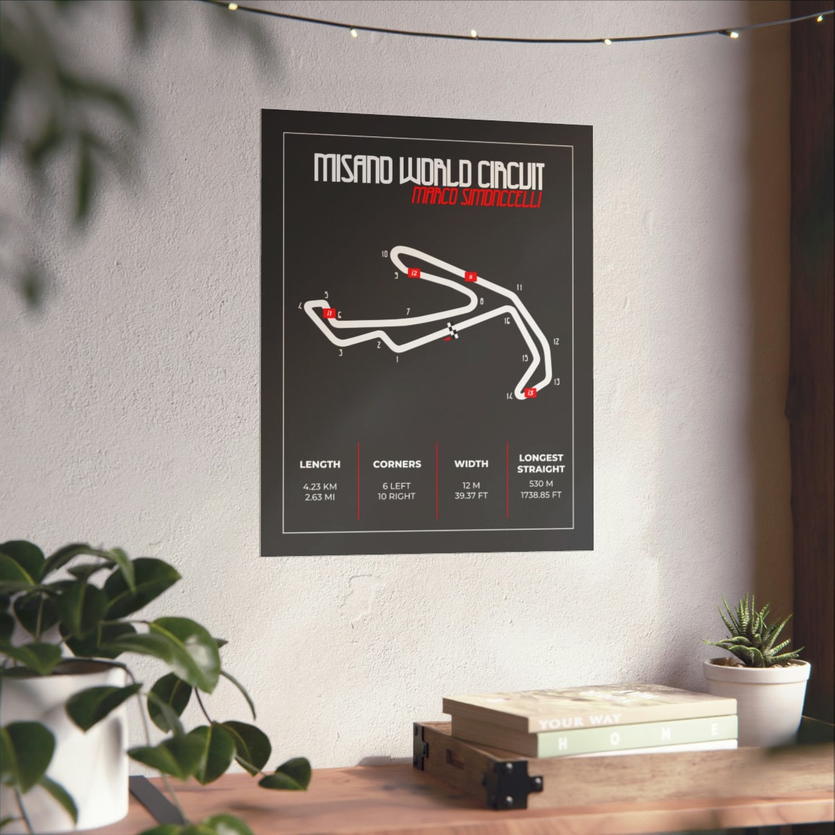 16x20 | Motogp/f1 Circuit Wall Posters | Racing Art | Motorsport Home ...