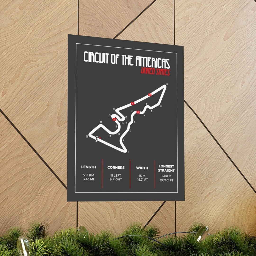 16x20 | Motogp/f1 Circuit Wall Posters | Racing Art | Motorsport Home ...