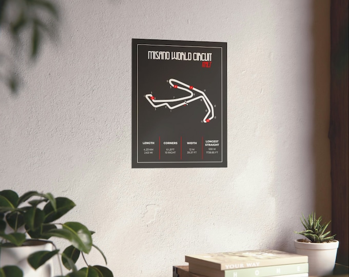 Motogp & F1 Track Posters | Racing Circuit Wall Art | Motorsport Home ...