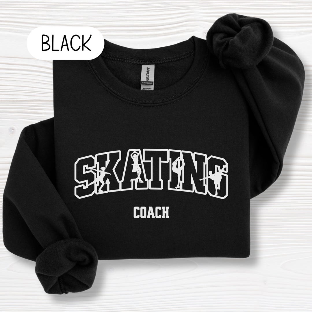 Skate Coach Sweatshirt: Figure Skating Appreciation Gift - Etsy