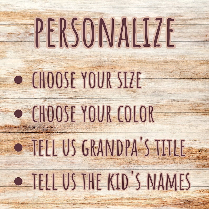 Personalized Grandpa Mug: Custom Grandchildren Names Coffee Cup, Tea ...