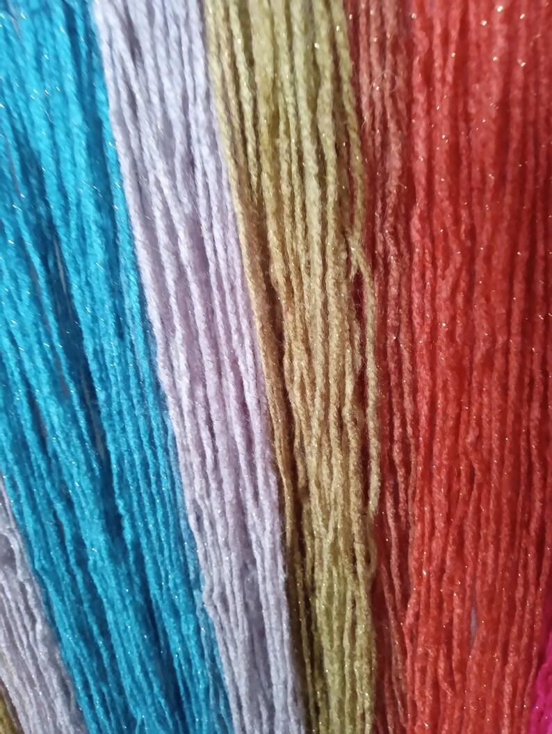 Multi Colored Yarn Wall Hanging - Etsy