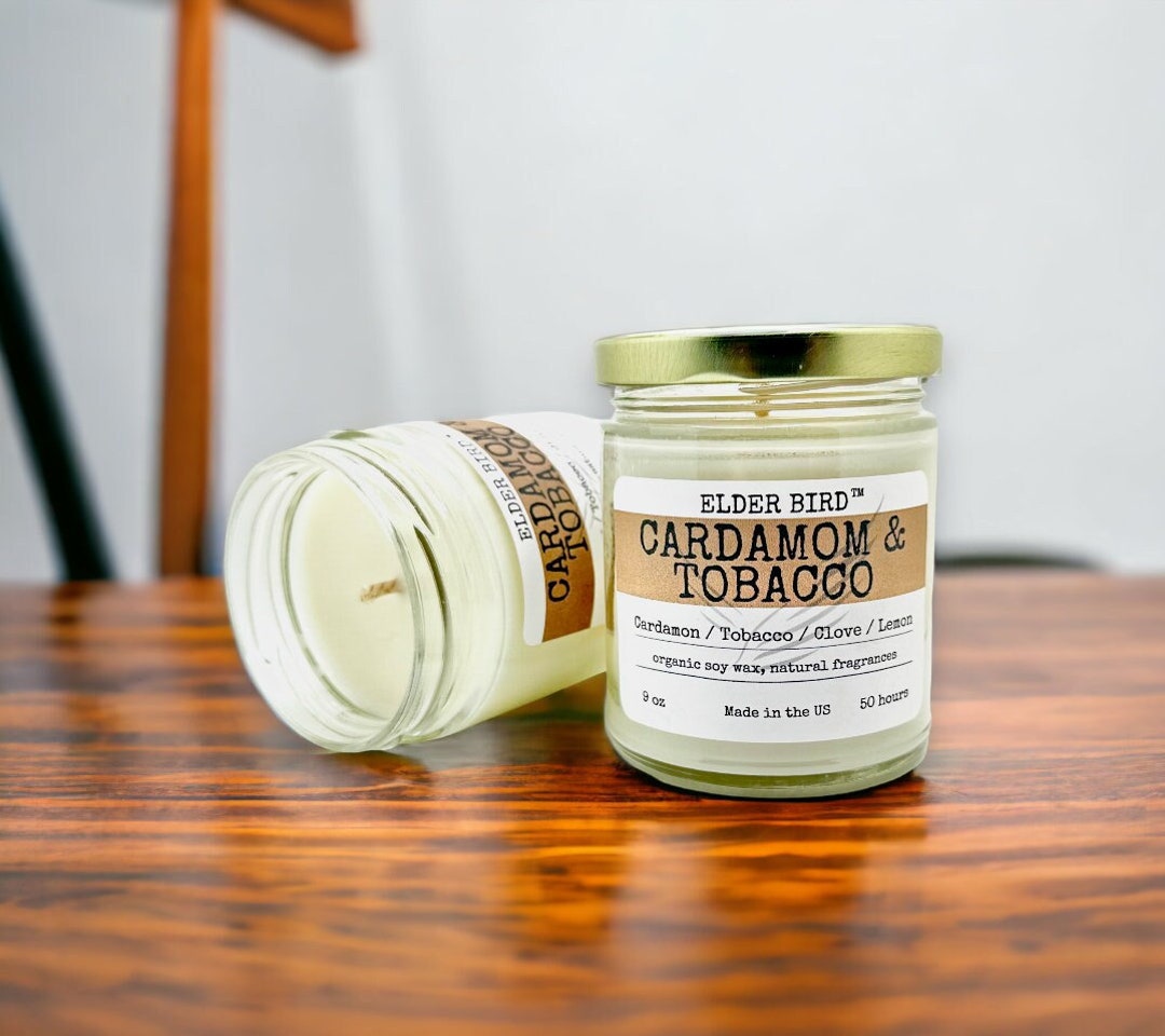Cardamom & Tobacco / Scented Candle - Etsy