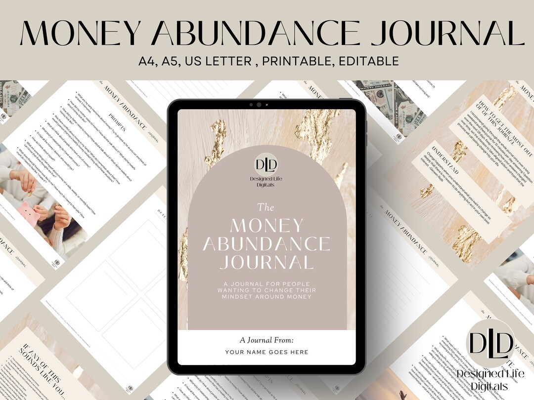 Money Abundance Journal Prompts, Money Abundance Affirmations, Money ...