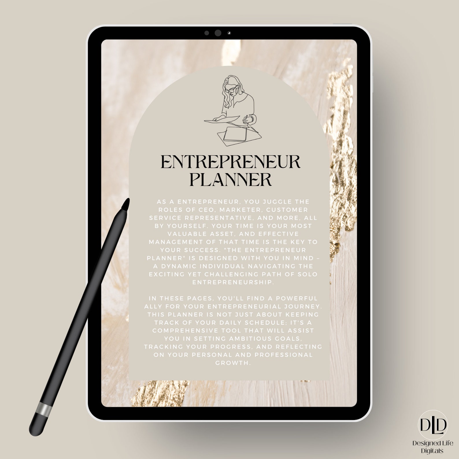 Entrepreneur Planner, 52 Page, Undated, Printable, Side Hustle Planner ...