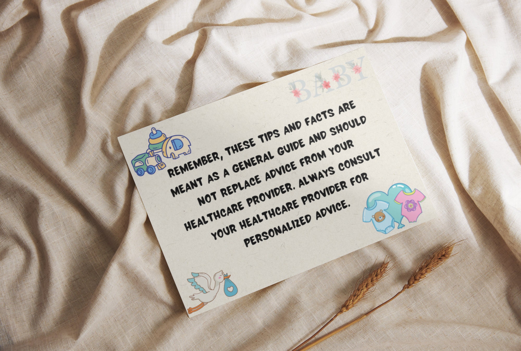 Digital Pregnancy Countdown Calendar With Tips & Interesting Facts ...