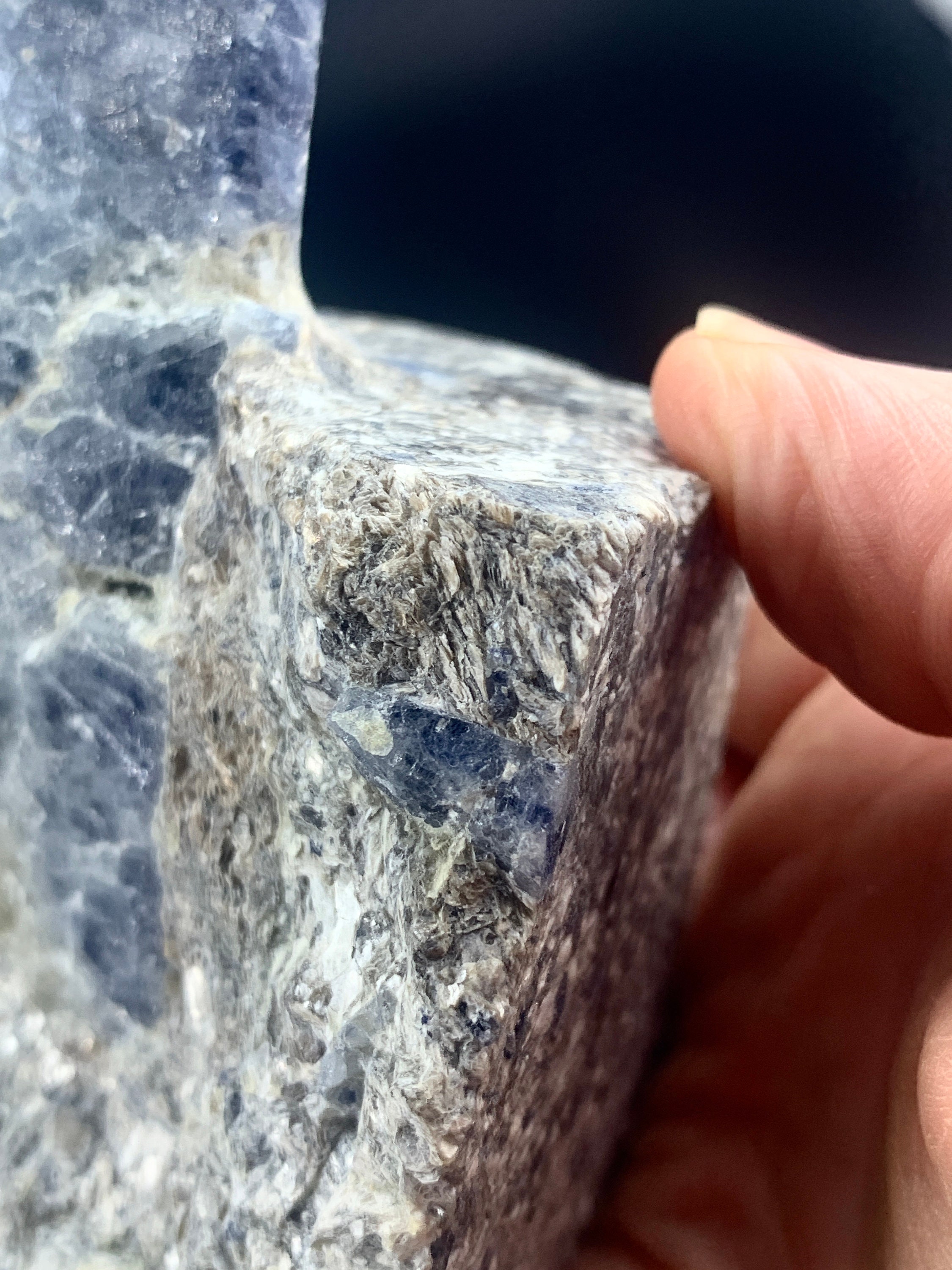 Big Sapphire Crystal on Phlogopite Mica Matrix - Etsy