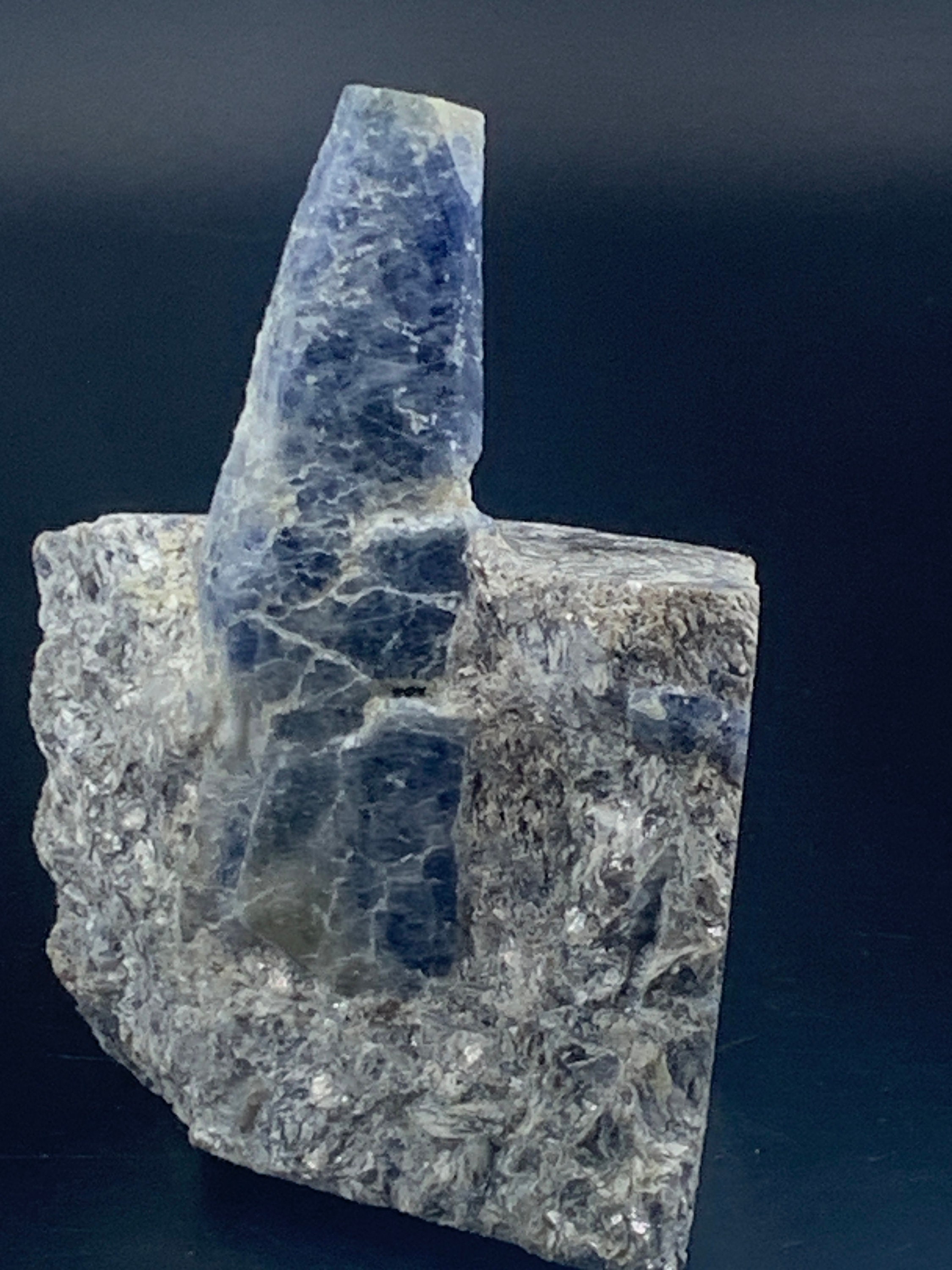 Big Sapphire Crystal on Phlogopite Mica Matrix - Etsy