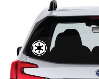 Imperial Logo Galactic Empire Vinyl Decal Sticker - Etsy