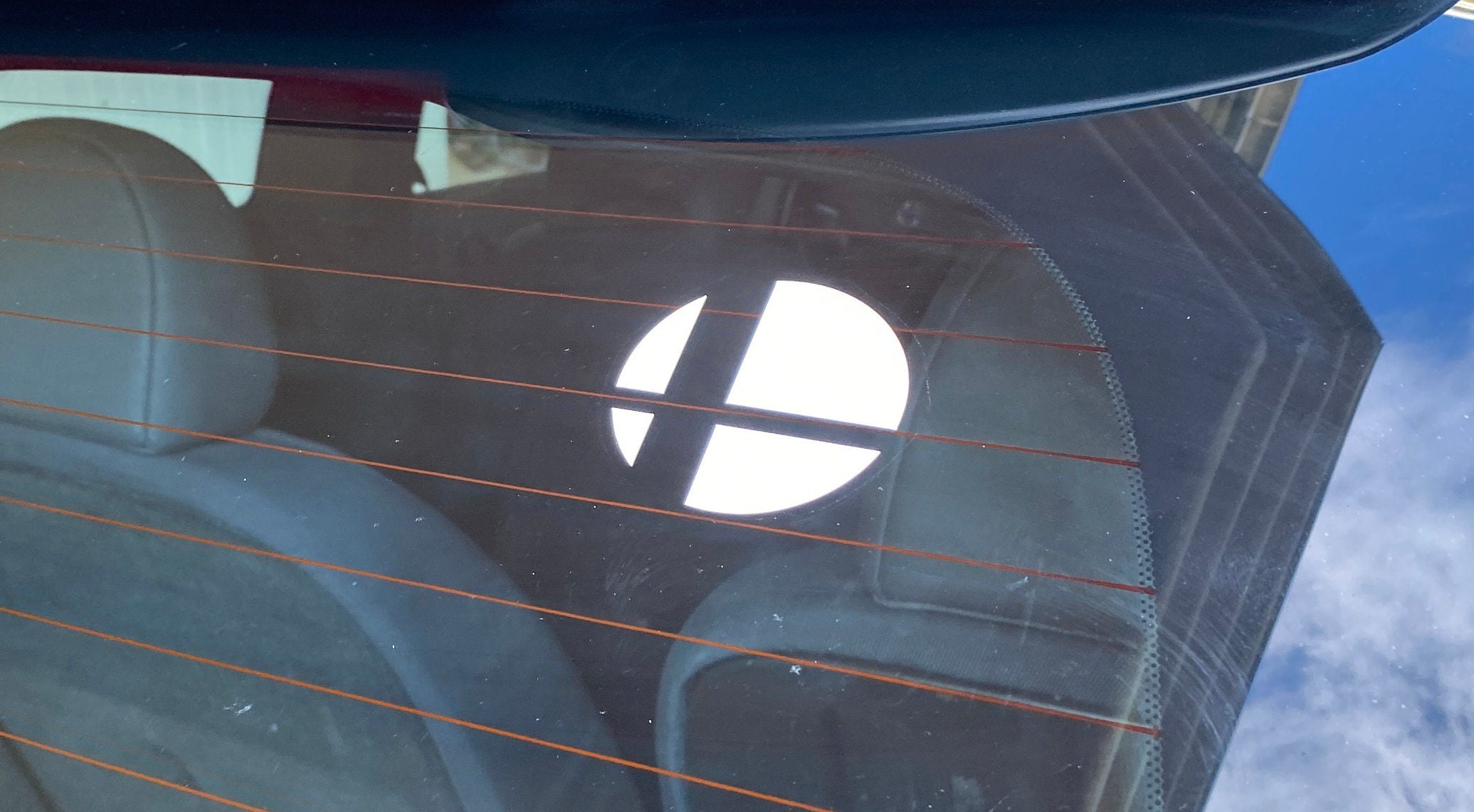 Super Smash Bros Ball Decal (car Decal, Car Stickers, Car Stickers and ...