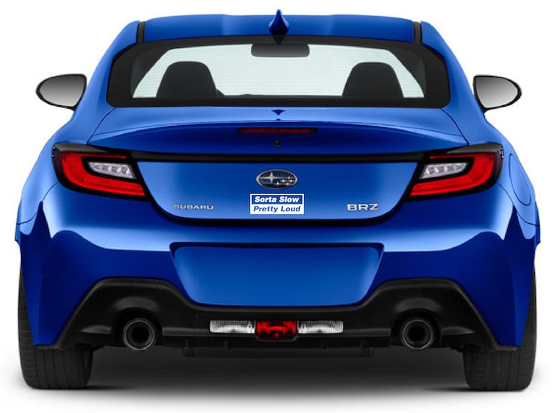 Sorta Slow Pretty Loud Car Decal, Jdm Stickers, Tuner Sticker, Car ... Sorta Slow Pretty Loud Car Decal, Jdm Stickers, Tuner Sticker, Car ...