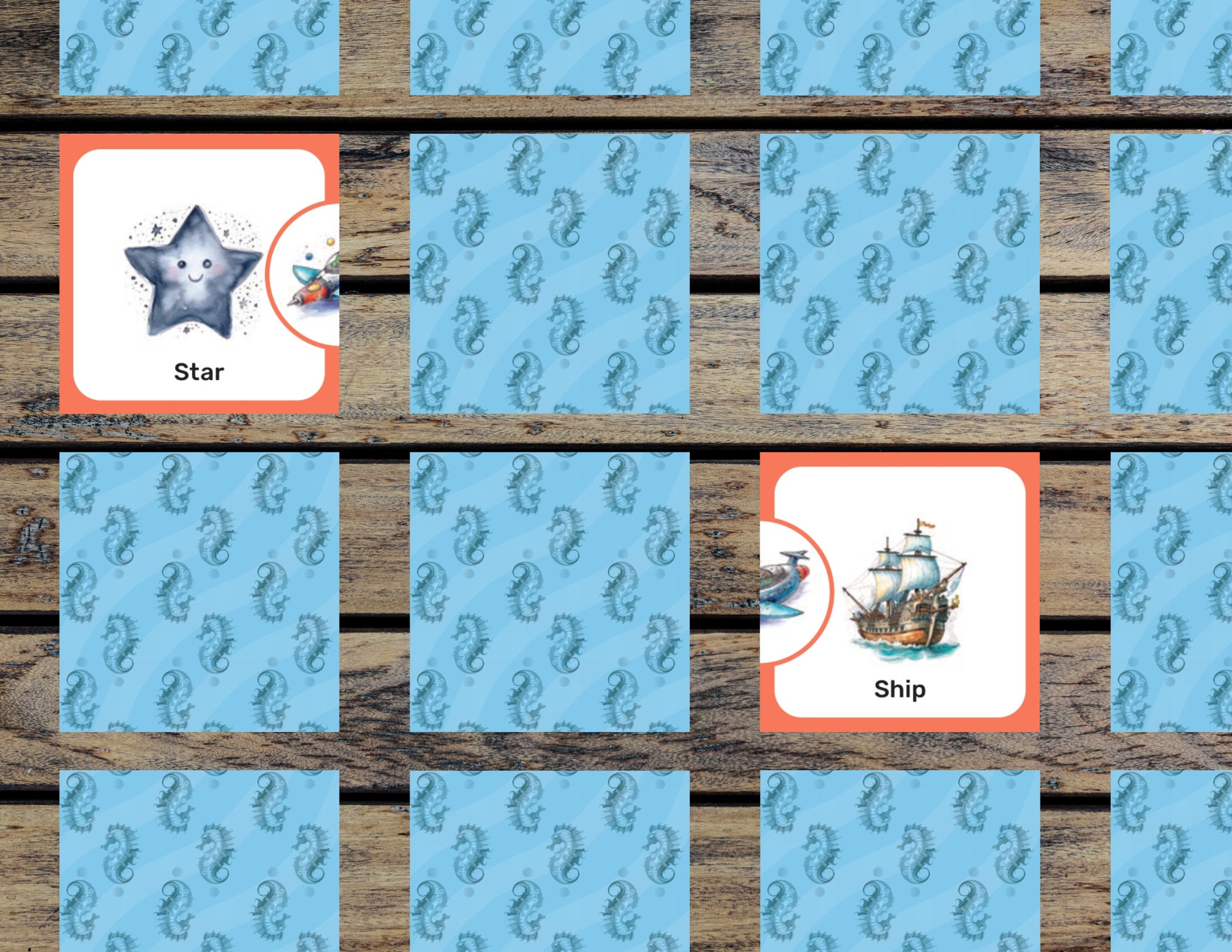 Compound Words Matching Cards - Memory Game | Digital Download - Etsy