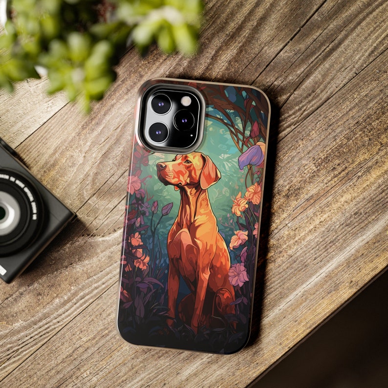 Hungarian Vizsla Art Nouveau Tough Phone Cases - Etsy