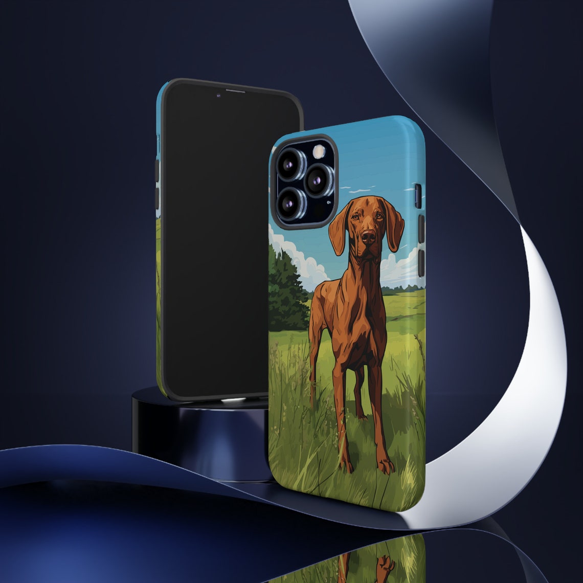 Hungarian Vizsla Tough Phone Cases Apple Iphone, Samsung Galaxy, or ...