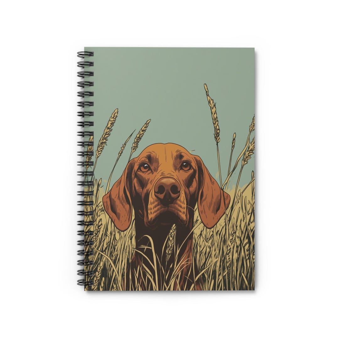 Hungarian Vizsla Spiral Notebook - Ruled Line - Etsy