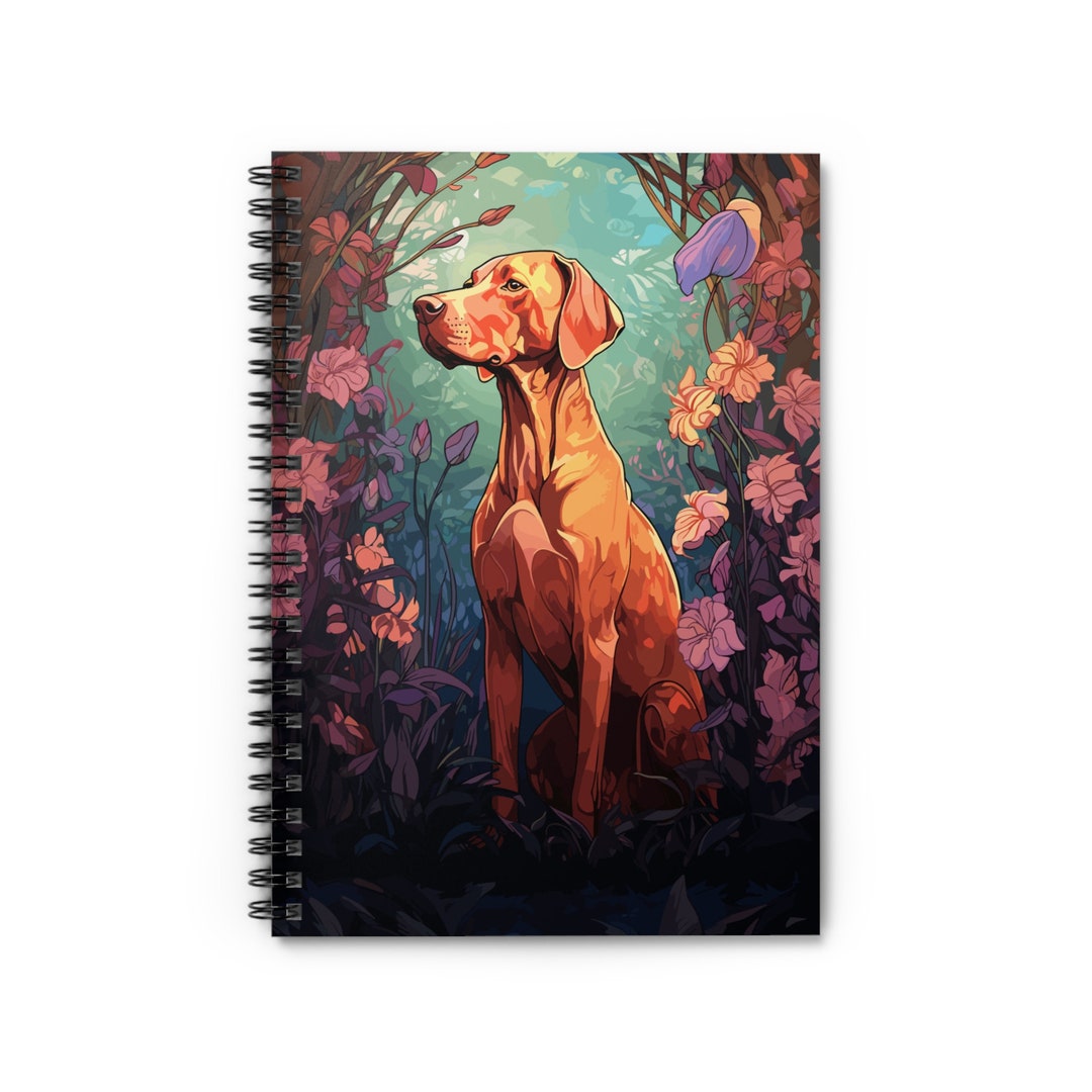 Hungarian Vizsla Spiral Notebook - Ruled Line - Etsy
