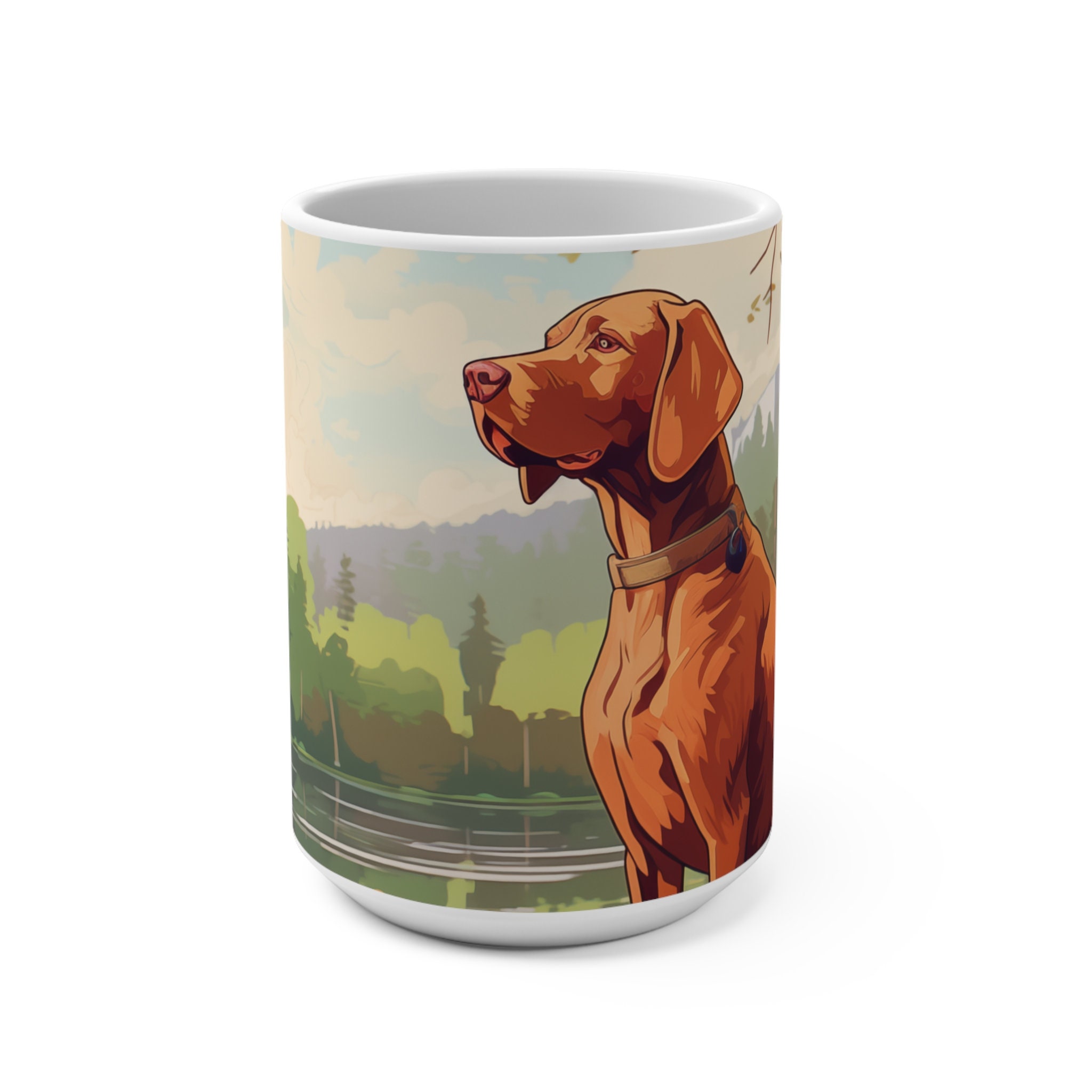 Hungarian Vizsla Mug 15oz - Etsy