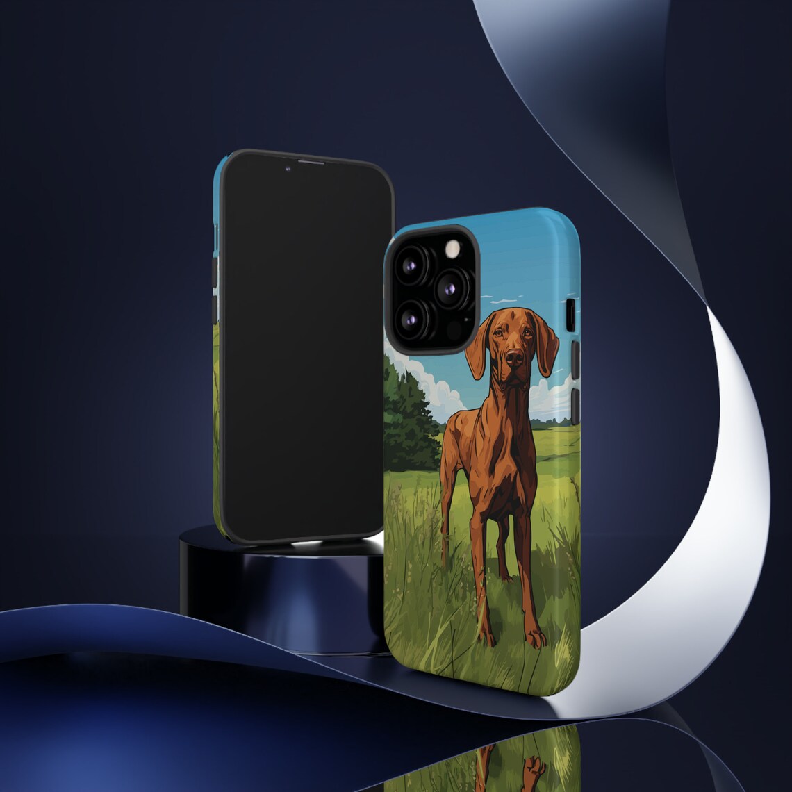 Hungarian Vizsla Tough Phone Cases Apple Iphone, Samsung Galaxy, or ...