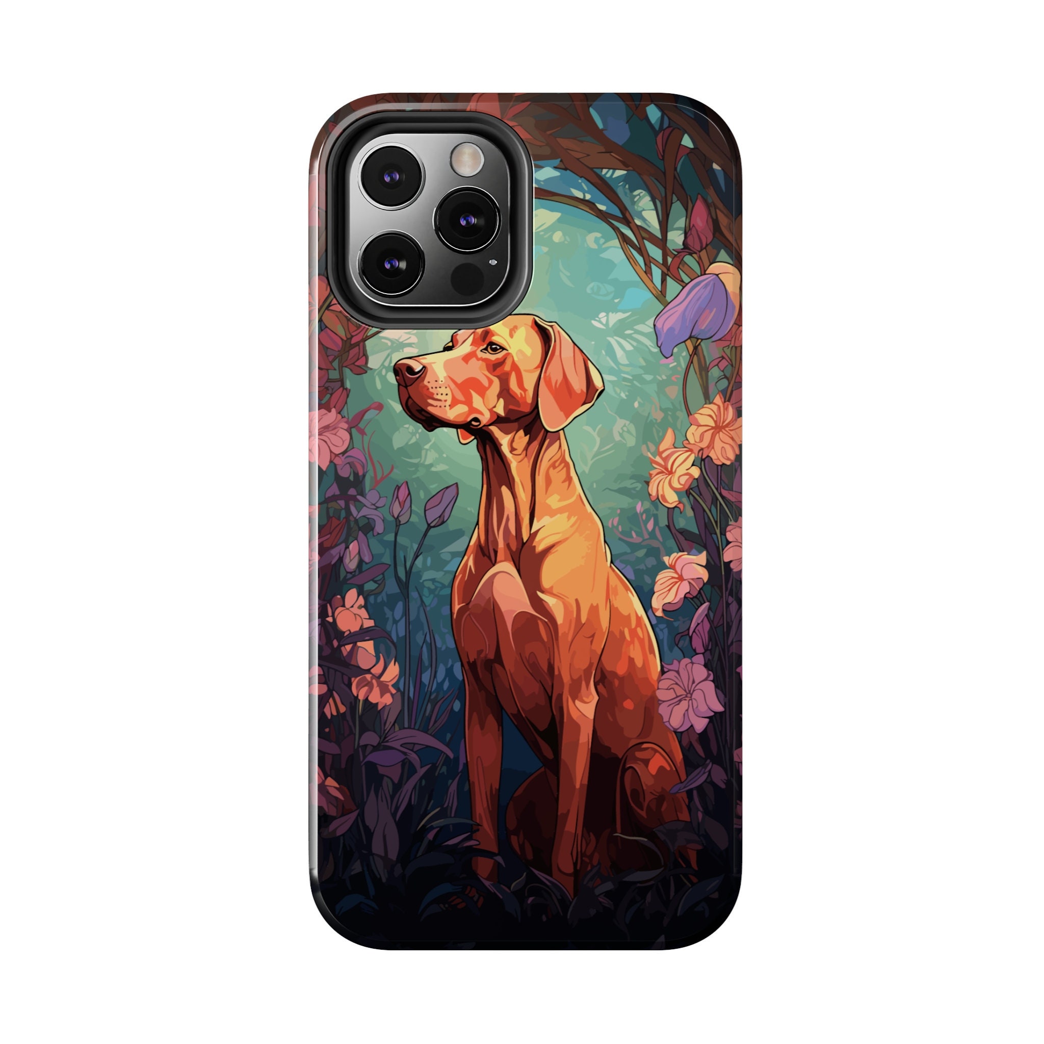 Hungarian Vizsla Art Nouveau Tough Phone Cases - Etsy