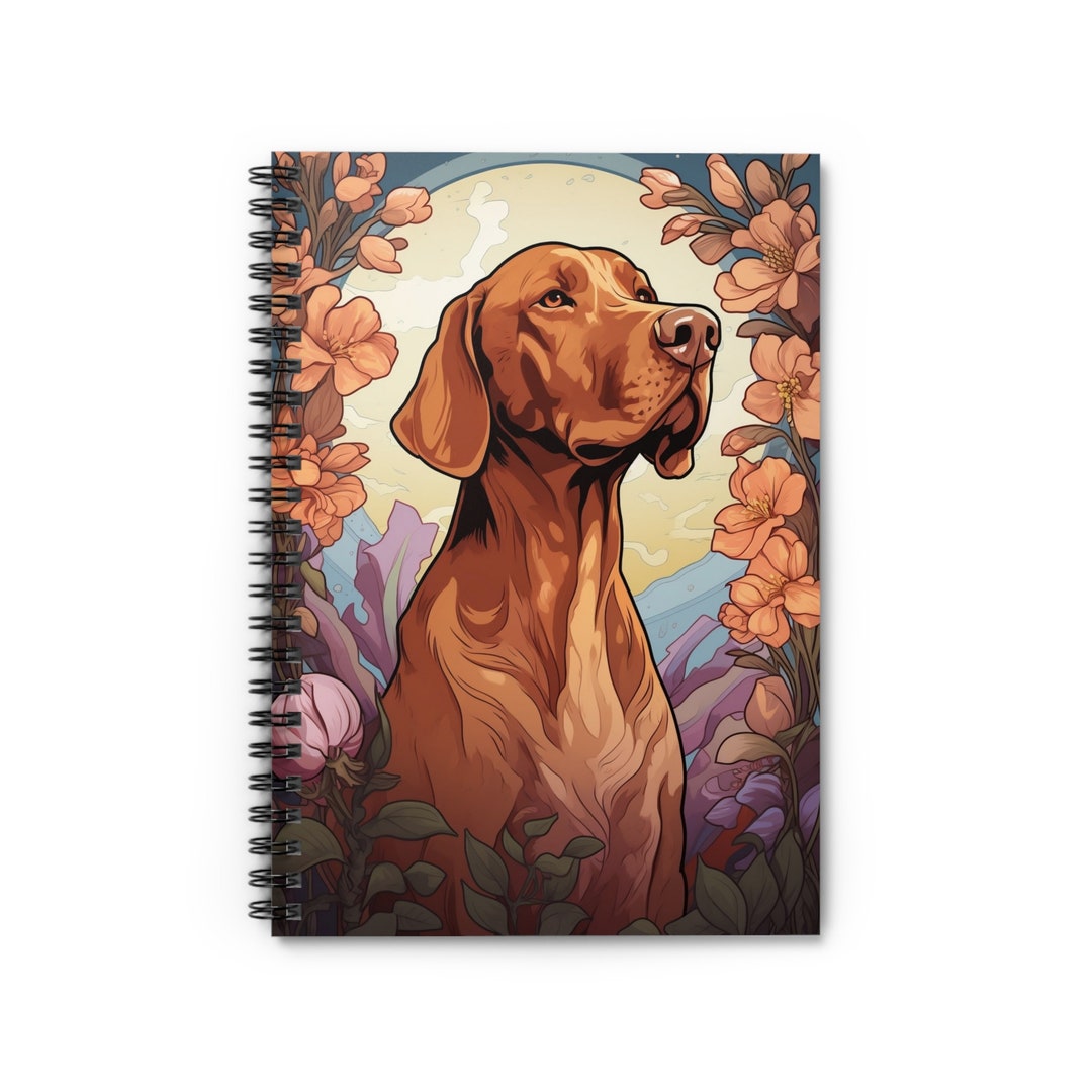 Hungarian Vizsla Spiral Notebook - Ruled Line - Etsy