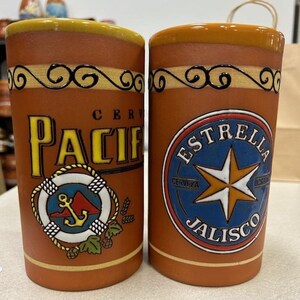 Clay Beer Mug Michelada Cup Made in Mexico Artesania Tarro Cup 32oz - Etsy