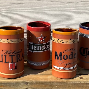 Clay Beer Mug Michelada Cup Made in Mexico Artesania Tarro Cup 32oz - Etsy