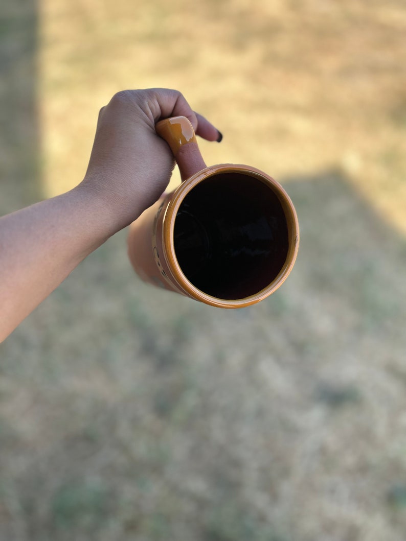 Clay Beer Mug Michelada Cup Made in Mexico Artesania Tarro Cup - Etsy