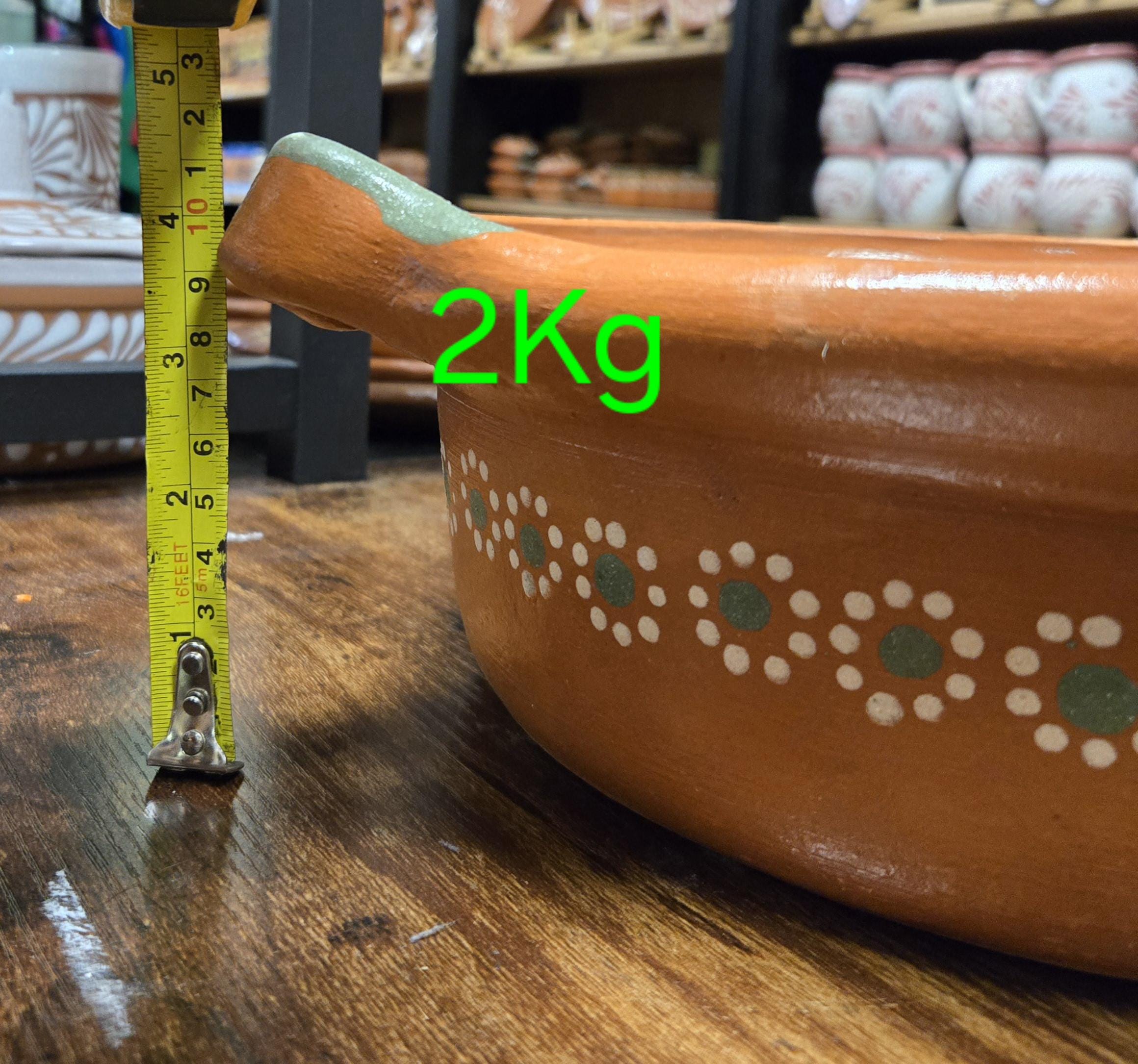 Mexican Clay Cazuela De Barro Hecho En Mexico - Etsy