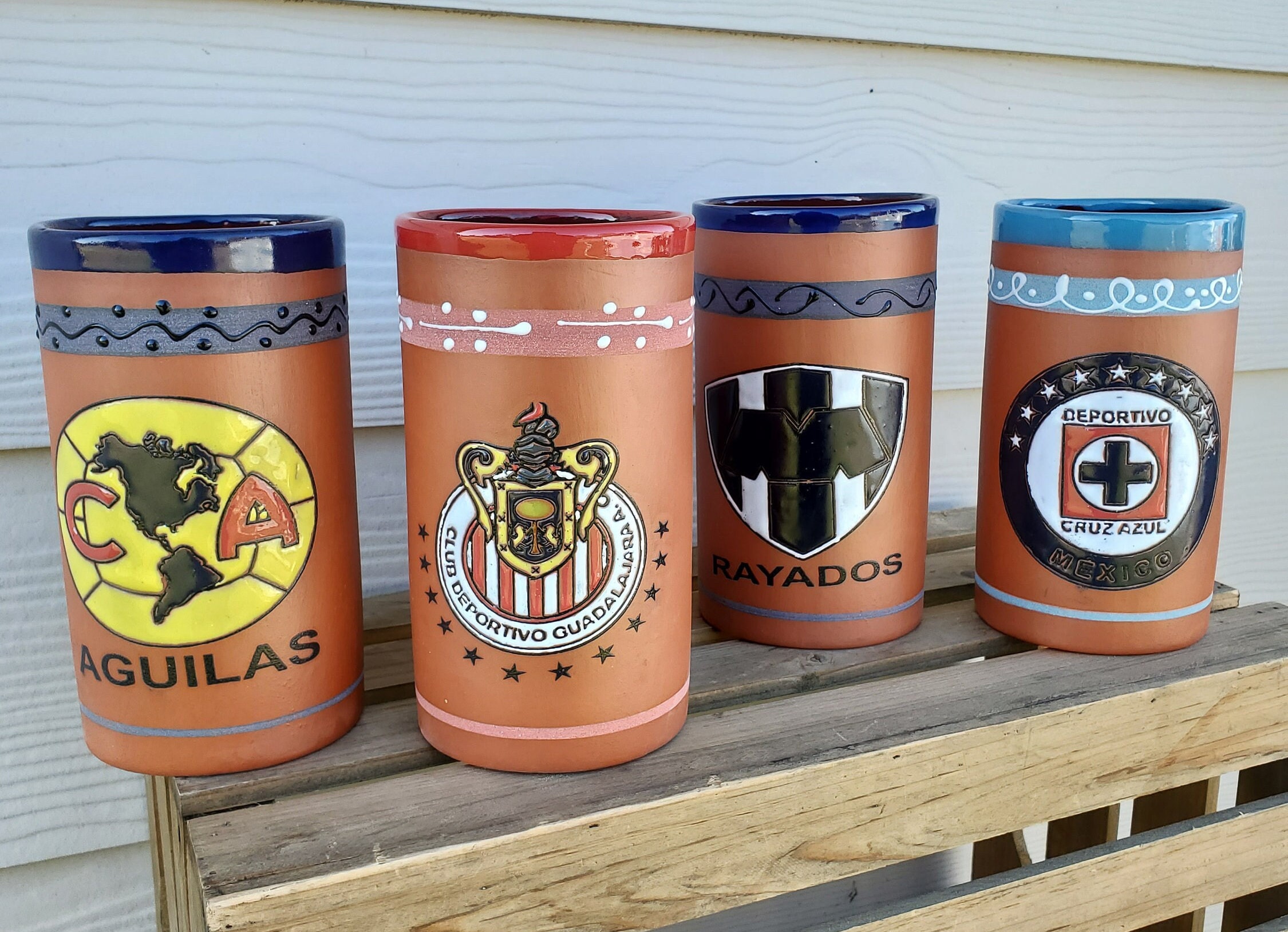 Handmade Clay Michelada Beer Mug With Handle - Etsy