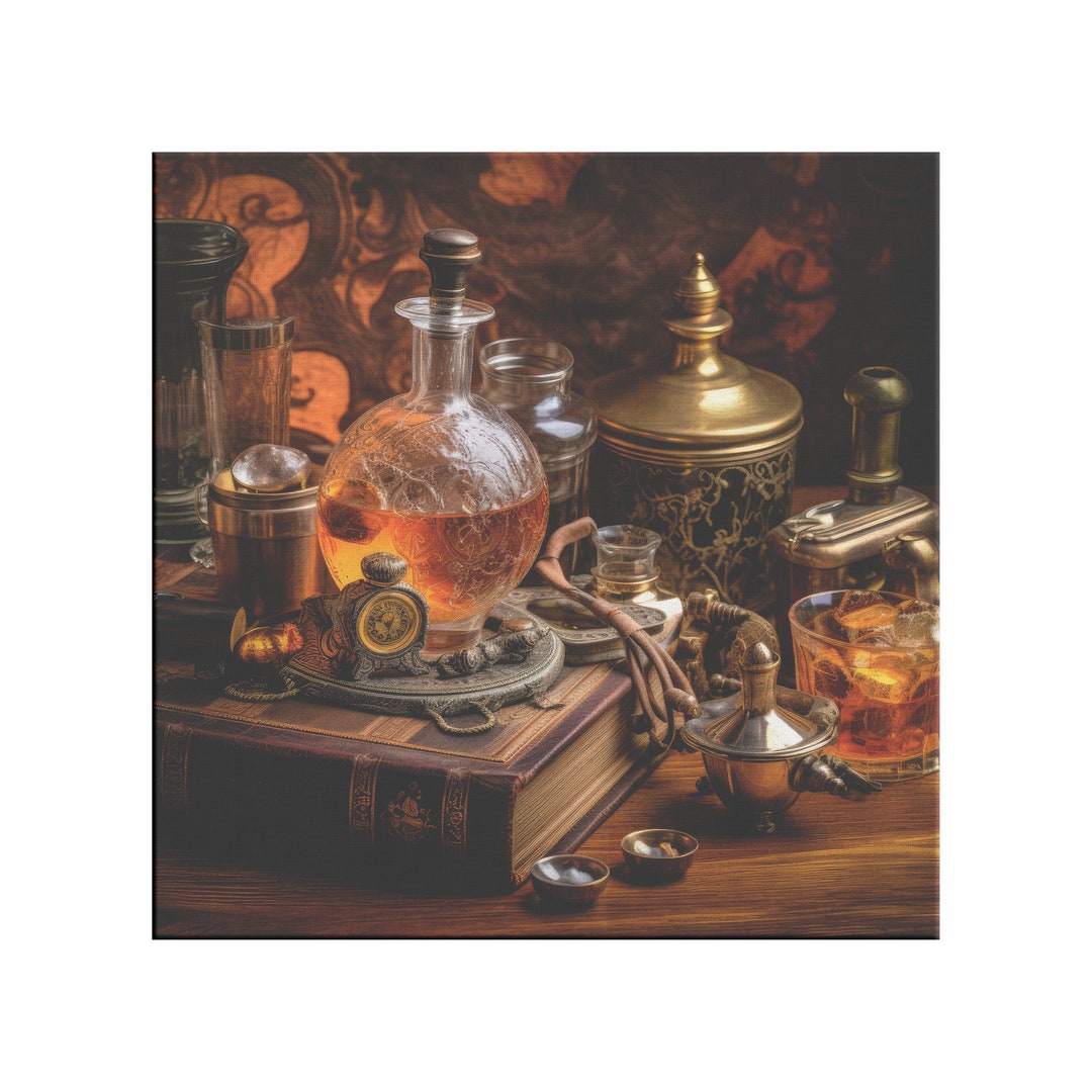 Alchemy of the Ages: A Steampunk Still Life - Etsy