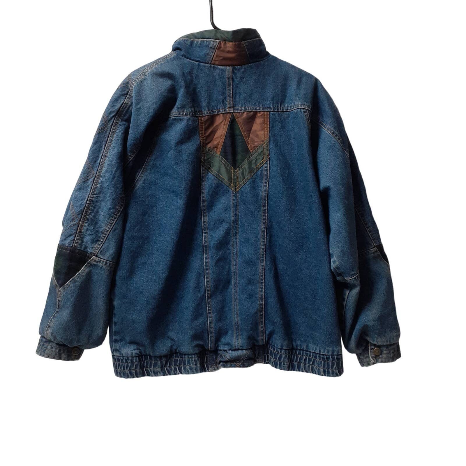 Vintage 90's Women's Current Seen Heavyweight Oversized Large Denim ...