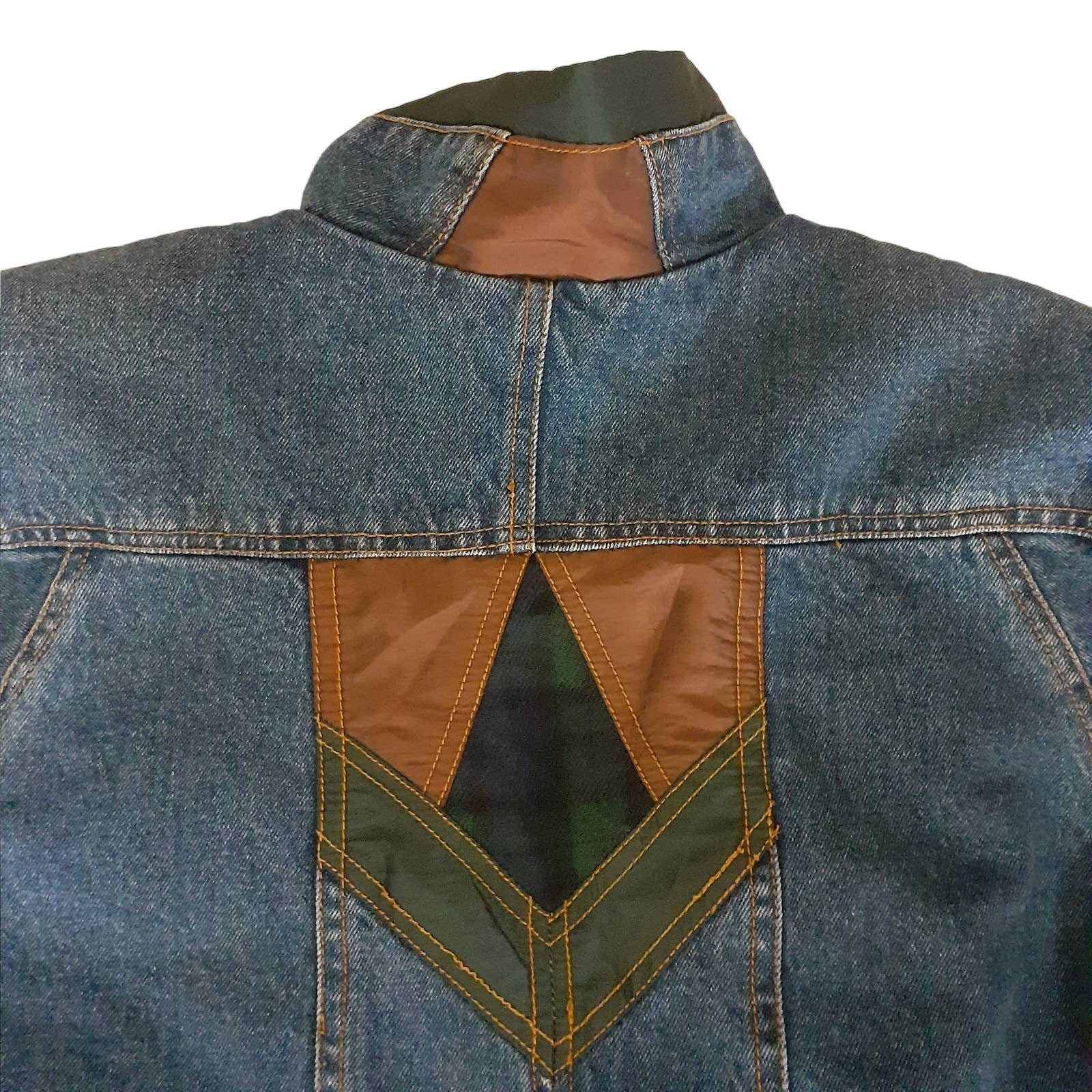 Vintage 90's Women's Current Seen Heavyweight Oversized Large Denim ...