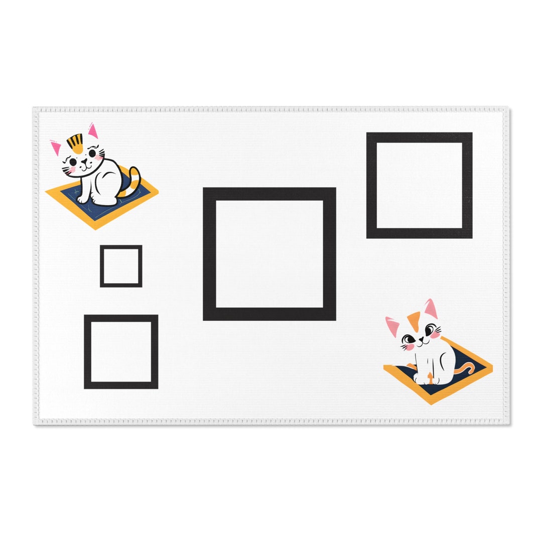Cat Sits Game Cat Pick a Square Funny Cat Game Fun for - Etsy