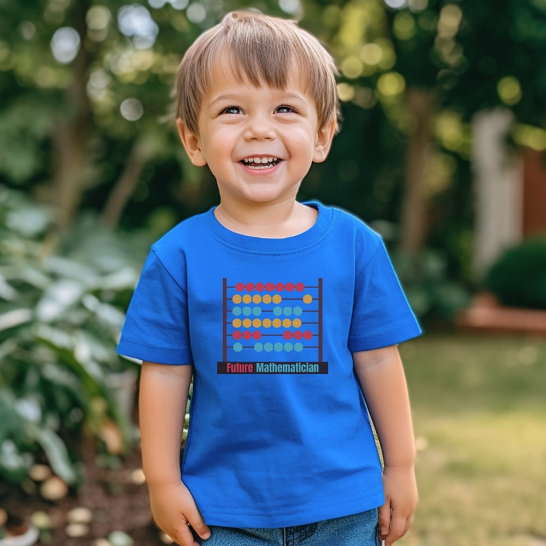 Toddler Future Mathematician STEM Shirt - STEM Kids, Mathematics Abacus ...