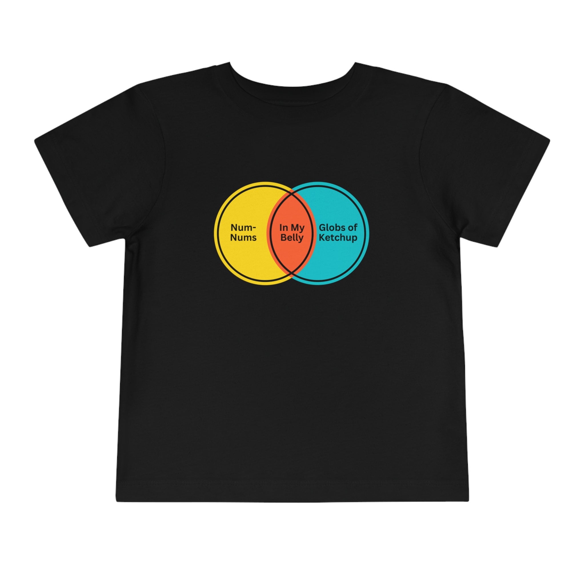 Toddler - Venn Diagram Tee, Funny Tshirt - Ketchup Joke - Funny Food ...