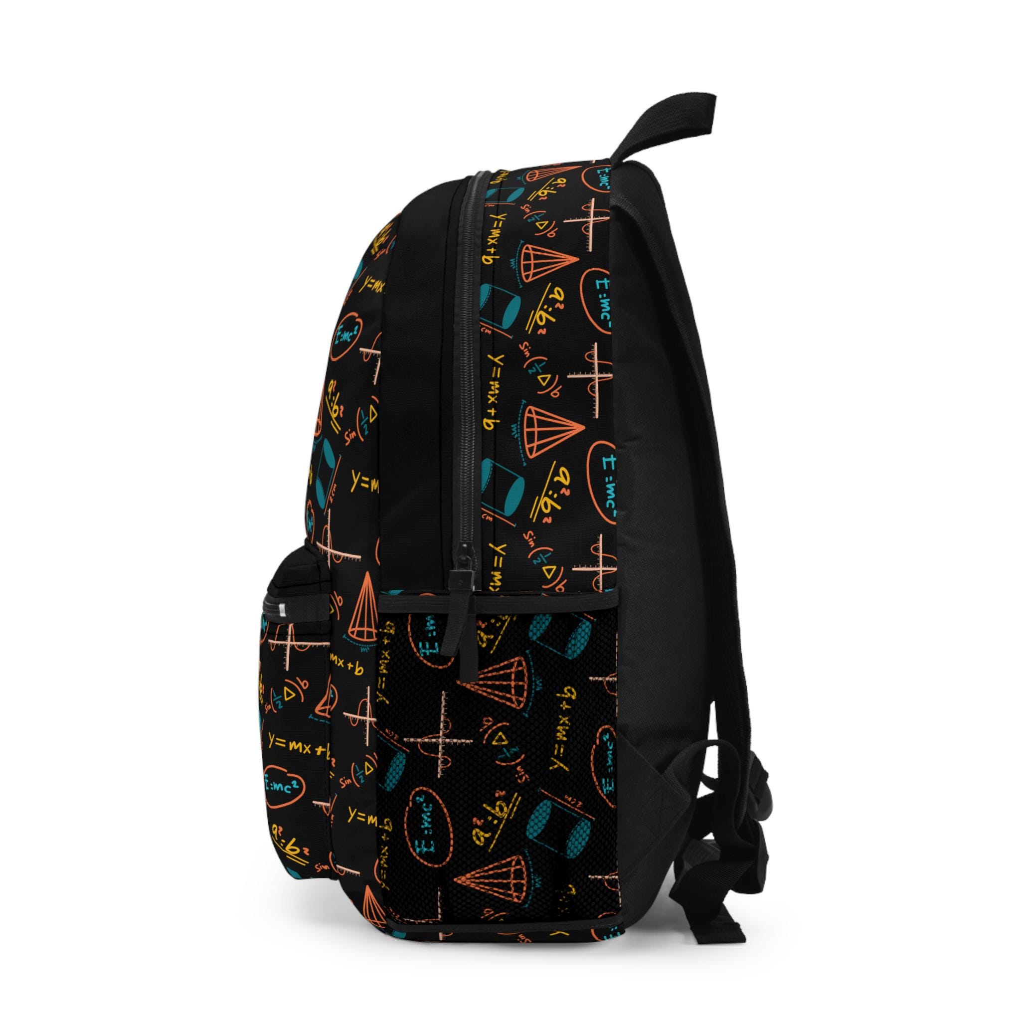 Math Backpack - Math Formulas, Back to School, Equations, Math Lover ...