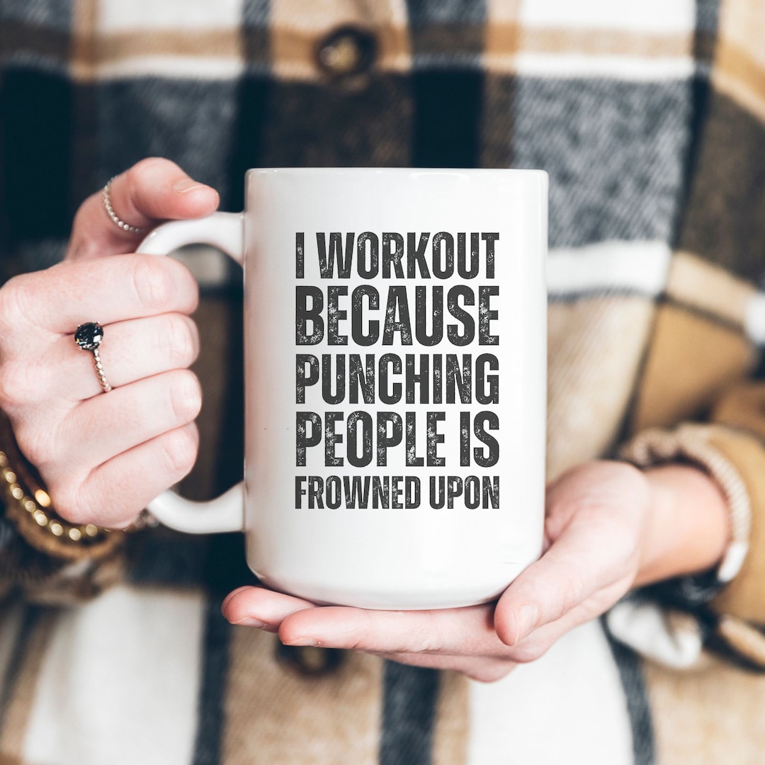 Motivational Exercise Mug Spin Class Mug HIIT Class Barre - Etsy