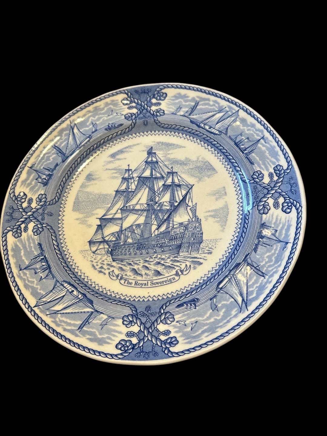 Masons the Royal Sovereign Plate/collectible Plate/historical British ...