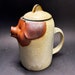 Vintage Pottery Teapot,pig Teapot - Etsy
